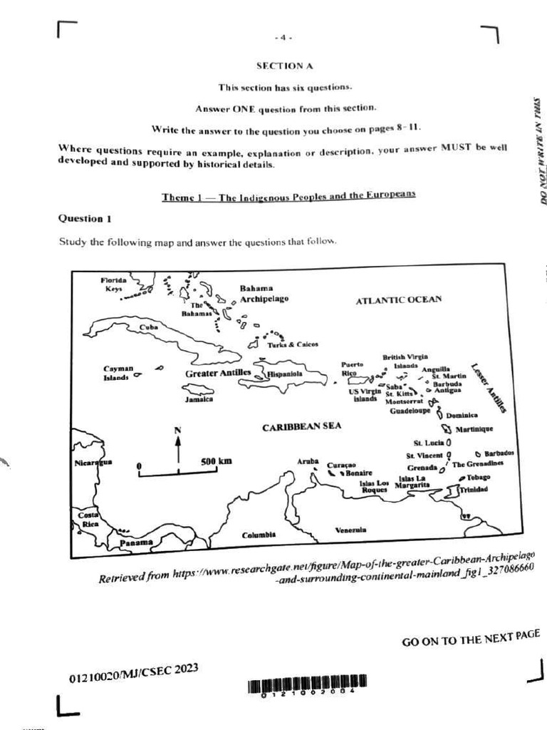 2023 Jun CSEC History P2 | PDF