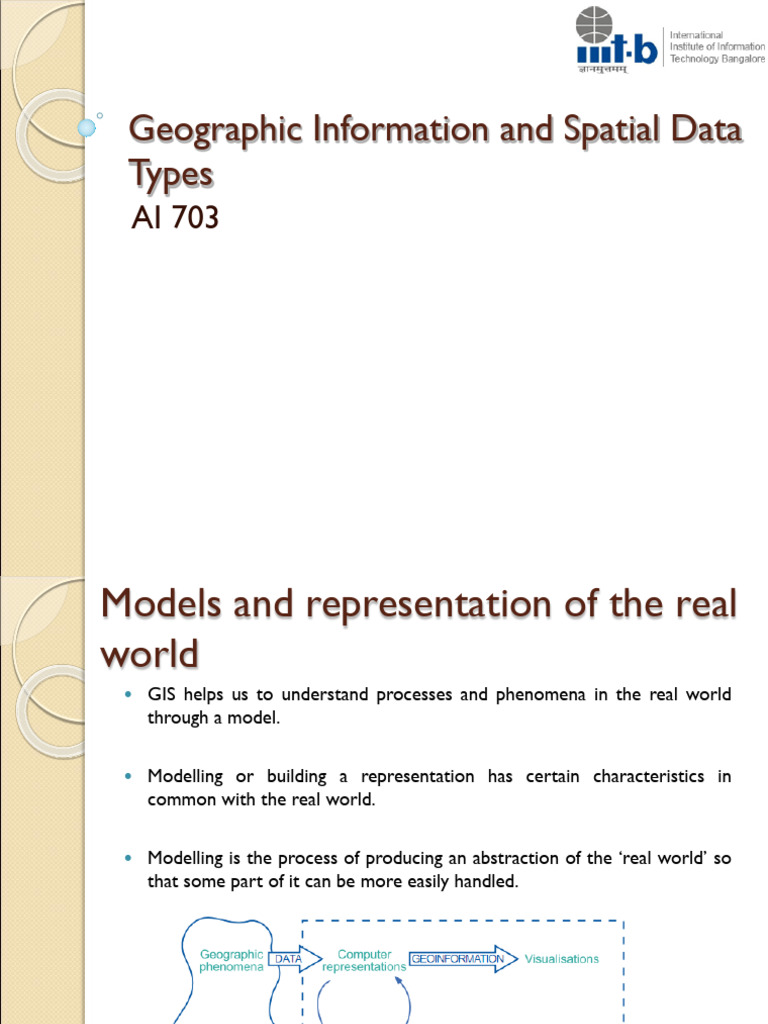 5 GIS Spatial Data Types 19feb2024 | PDF