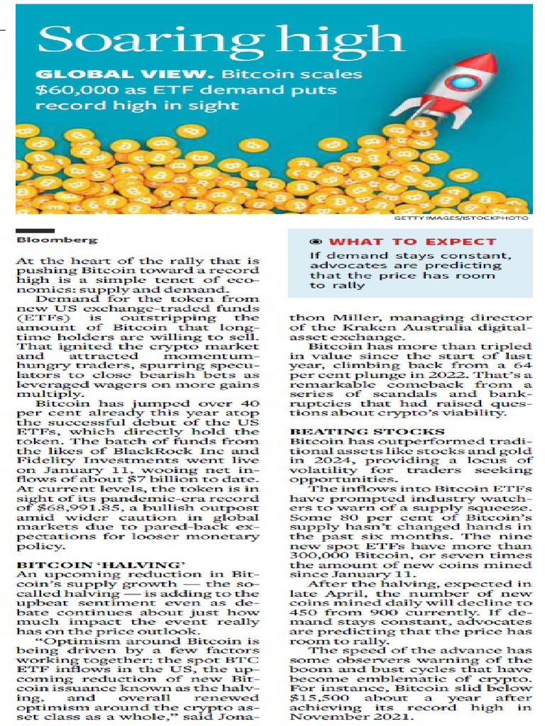 Bitcoin Soaring High | PDF Bitcoin Soaring High | PDF