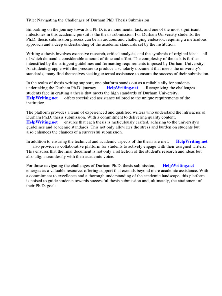 Durham PHD Thesis Submission | PDF