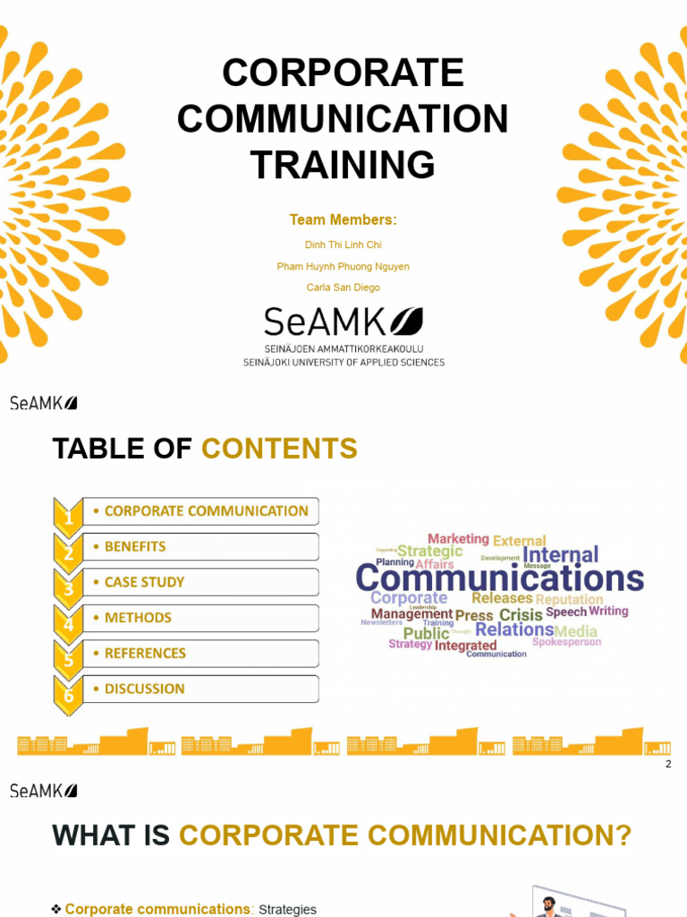 Corporate Communication Training | PDF | Communication | Business