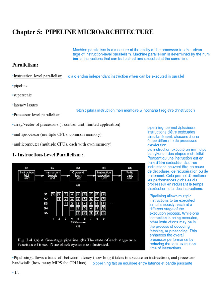 chapter05- | PDF | Central Processing Unit | Parallel Computing