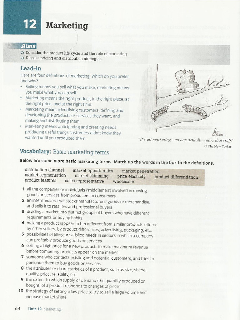 English For International Business - Marketing | PDF