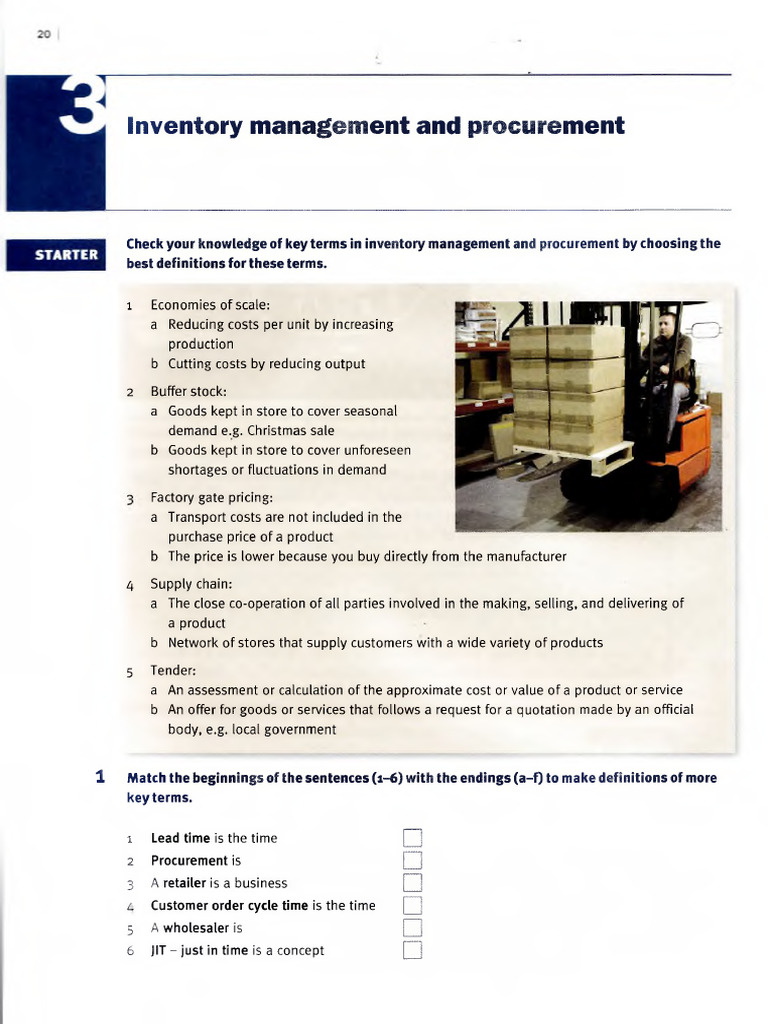English For International Business - Inventory Management | Download ...