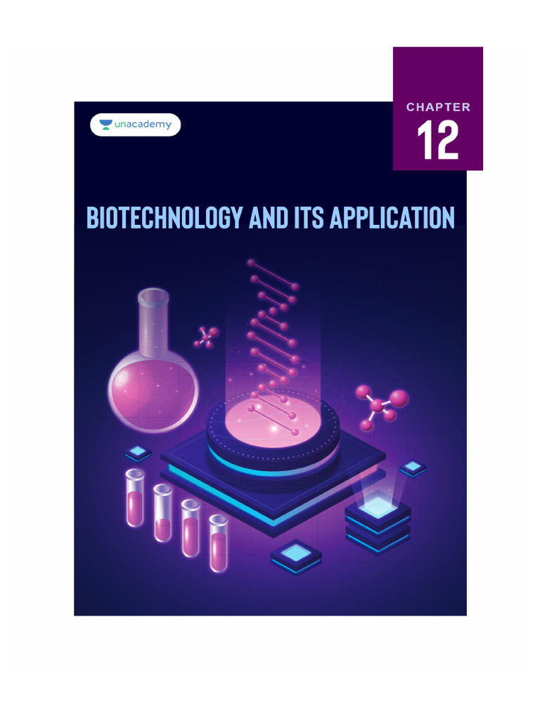 Biotechnology and Its Applications | PDF