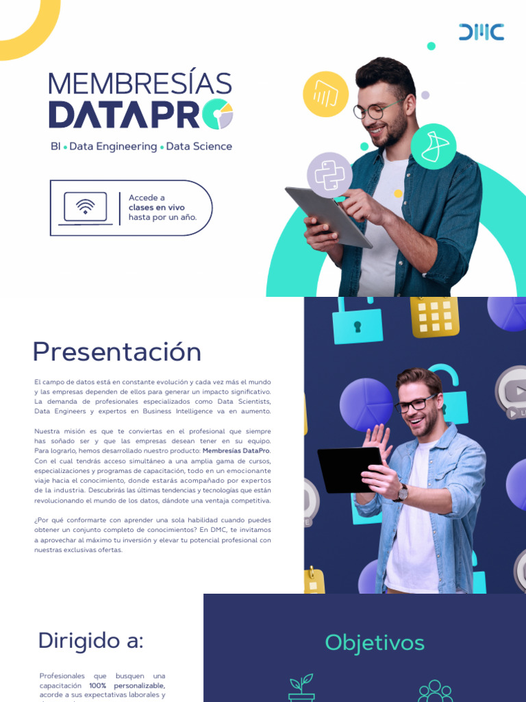 Brochure Informativo Membresias Datapro 1 | PDF | Economias