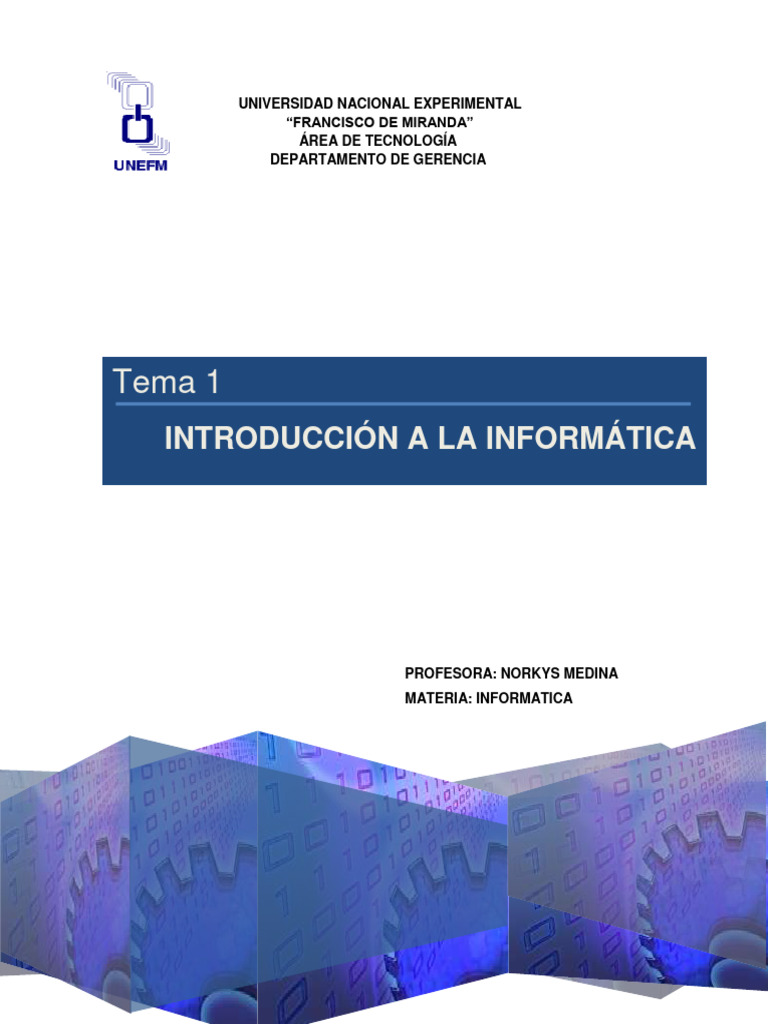 Guia 1 Introduccion A La Informatica | PDF | Hardware de la computadora ...