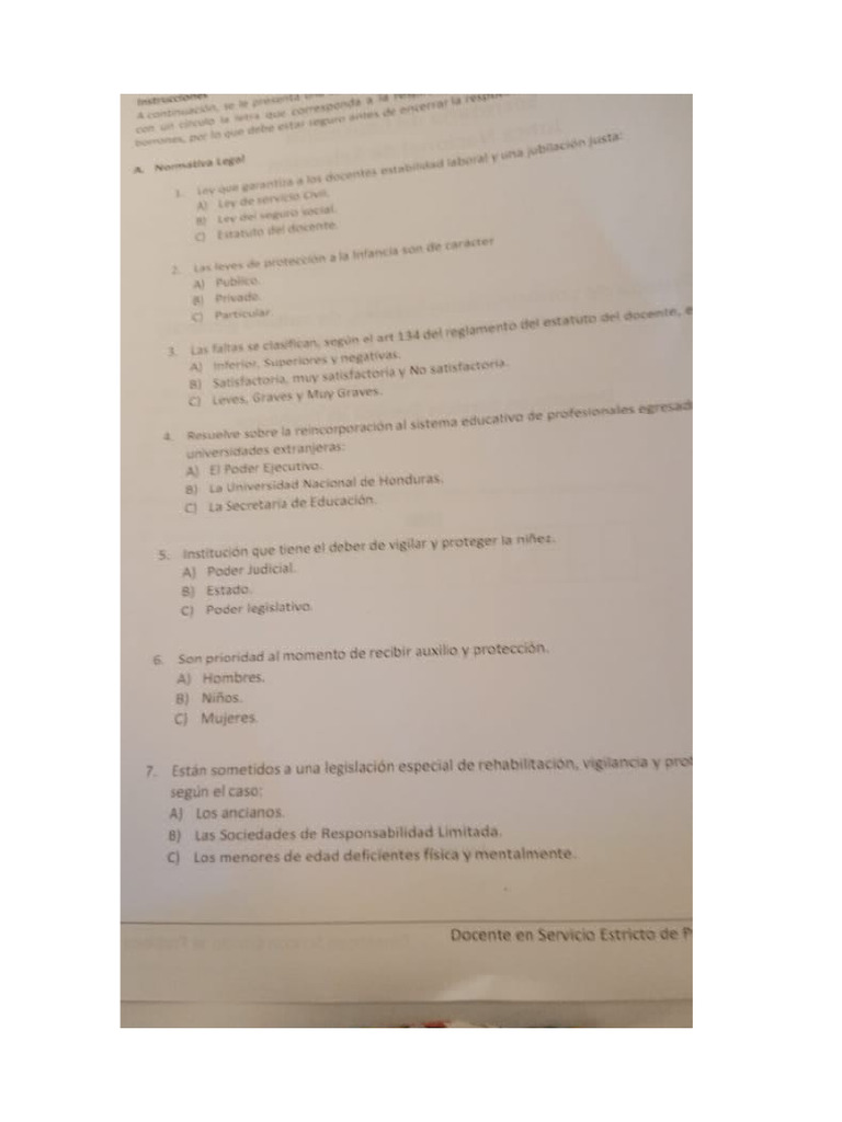 examen de concurso 2022 | PDF