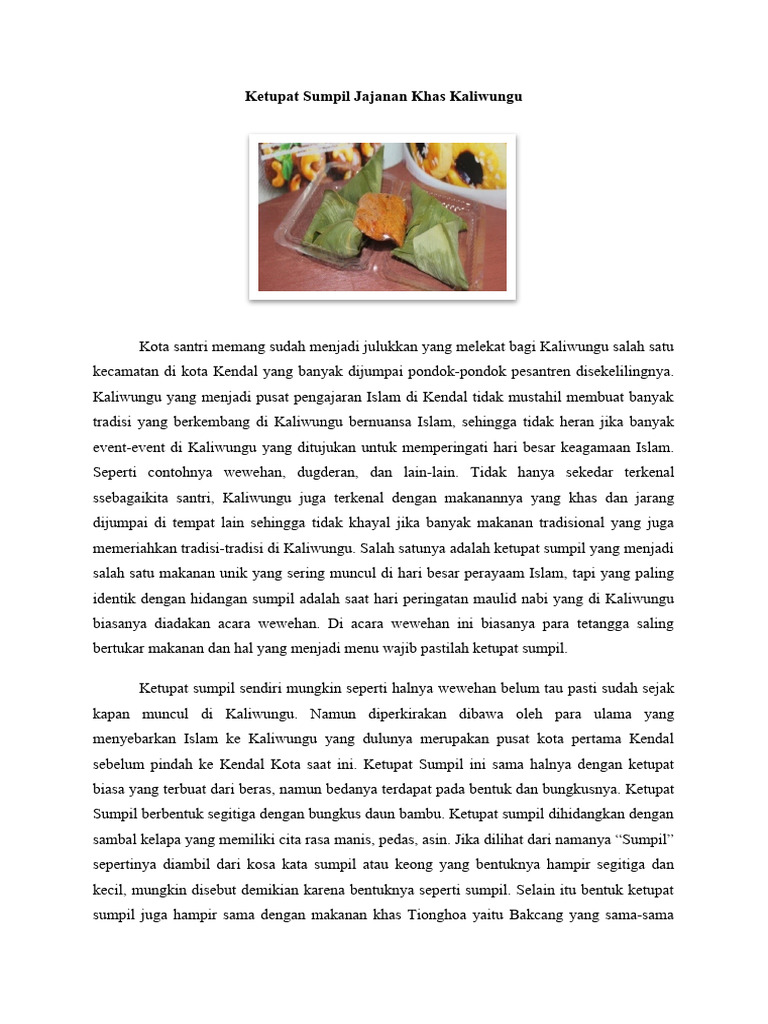 Sejarah Sumpil | PDF