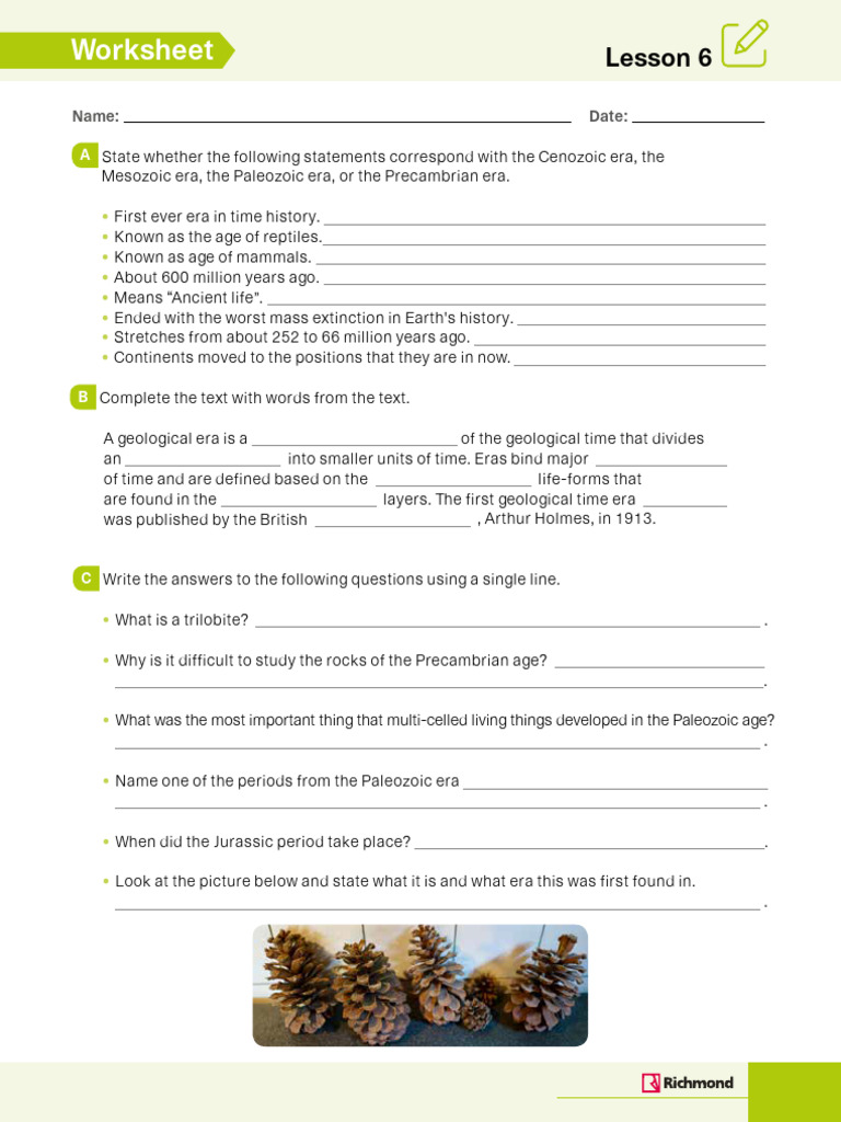 Science L6 worksheet | PDF