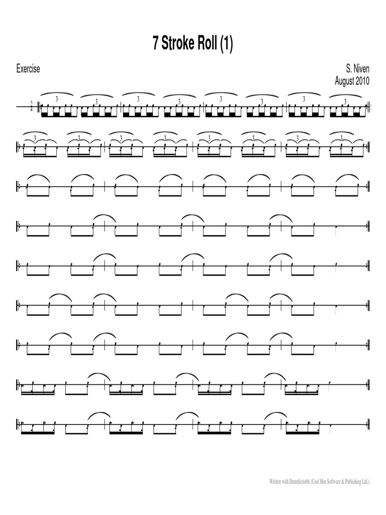 7 Stroke Roll Ex | PDF