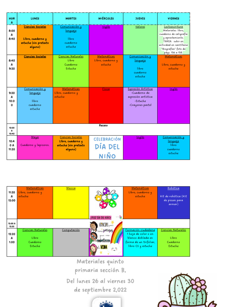Cronograma s39 | PDF