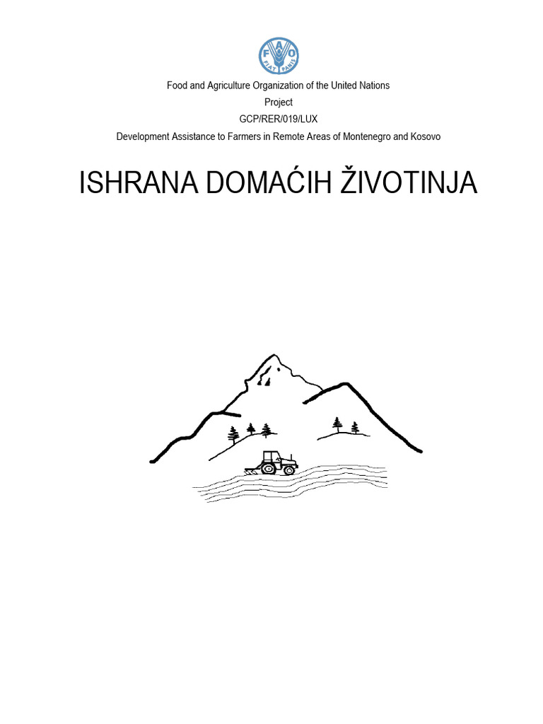 Ishrana Domacih Zivotinja | PDF | Food And Agriculture Organization ...