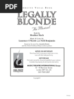 Legally Blonde Script | PDF