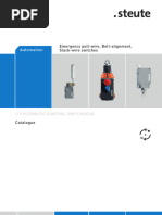 Emergency Stop Pull Wire Switch Guide | PDF | Fuse (Electrical) | Switch