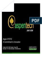 Example of A Boiler Unit Model in Aspen HYSYS | PDF