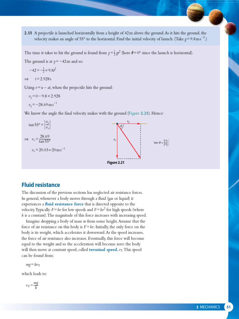 Fluid Resistance | PDF