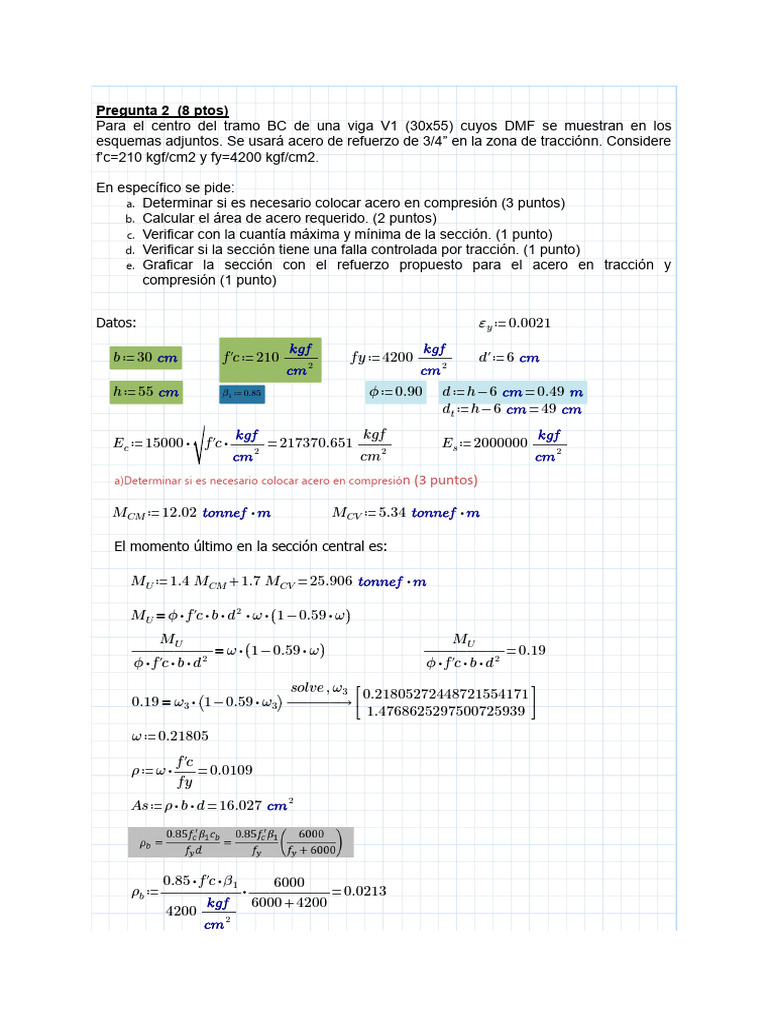 SOL PC1 XX | PDF | Acero | Elementos arquitectónicos
