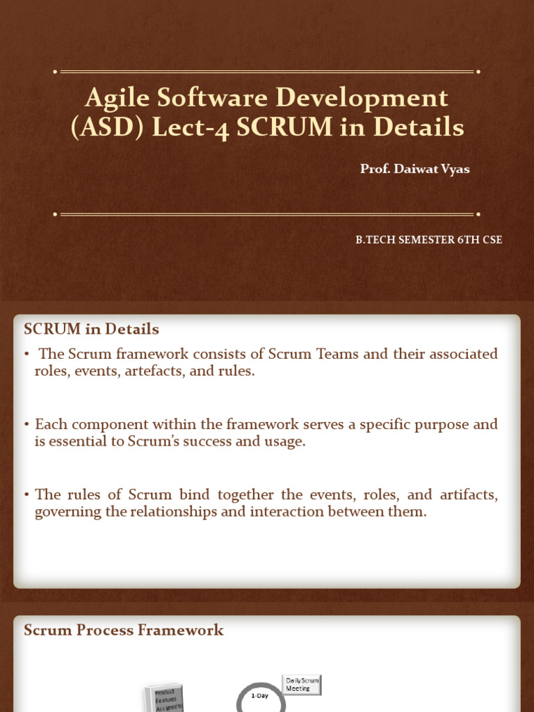 3 Scrum | PDF | Scrum (Software Development) | Business