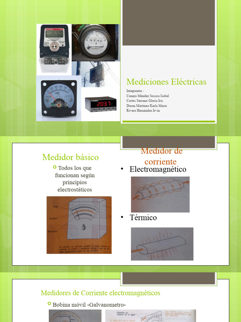 Mediciones Electricas | PDF | voltaje | Resistencia Eléctrica y Conductancia