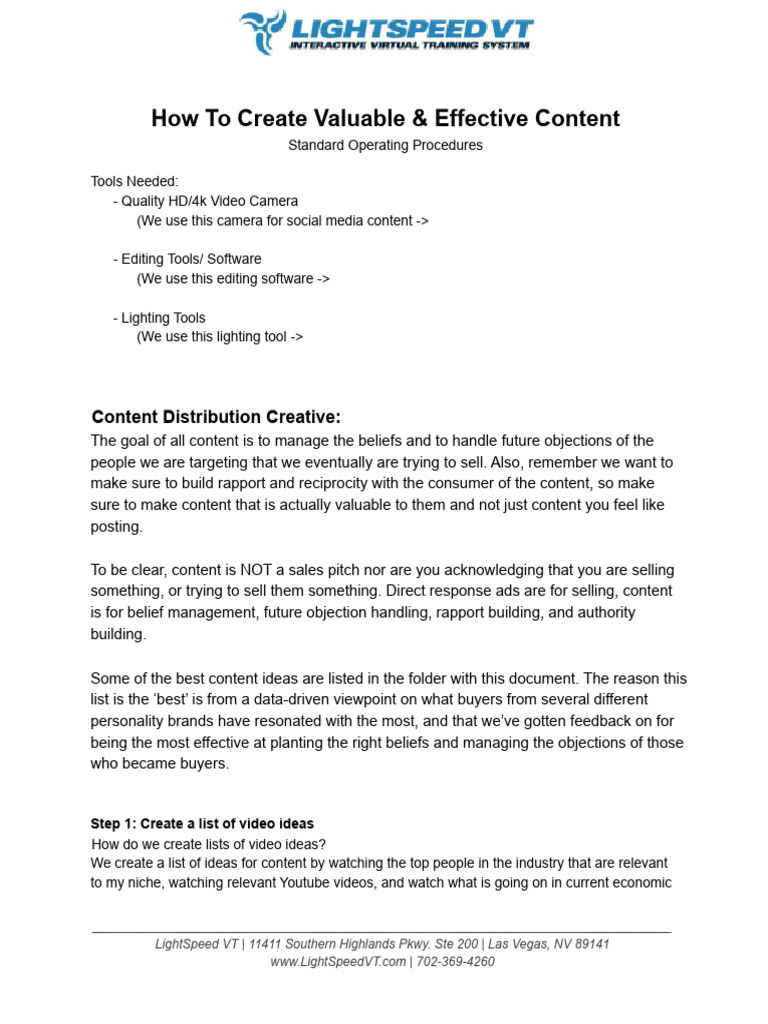 How To Create Valuable & Effective Content | PDF