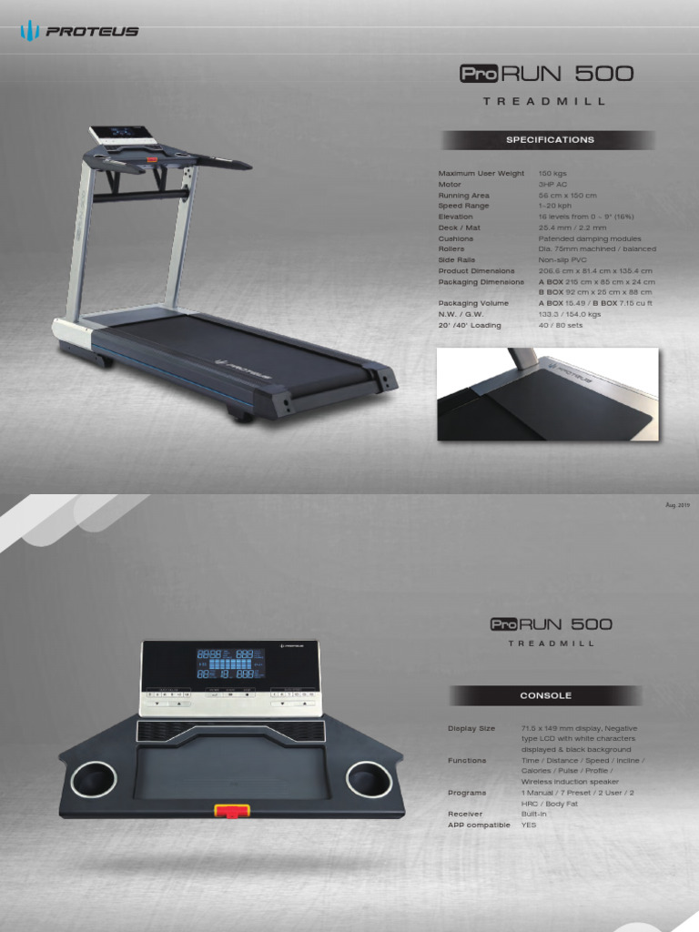 Proteus Prorun 500 Catalog | Download Free PDF | Equipment | Manufactured Goods