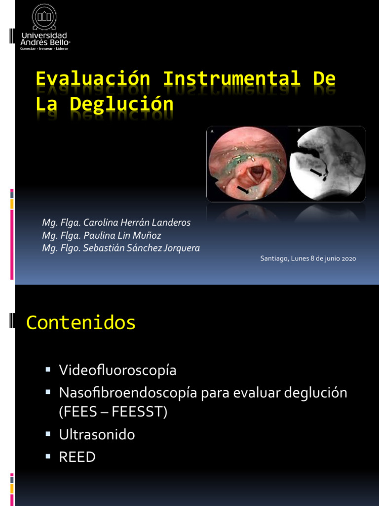 Evaluación Instrumental de La Deglución | PDF