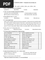 Tvorenie Slov Odvodzovanim Predponami Priponami | PDF