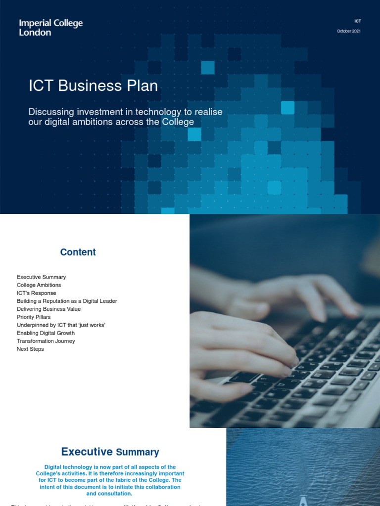 ICT Strategy | PDF | Educational Technology | Cloud Computing