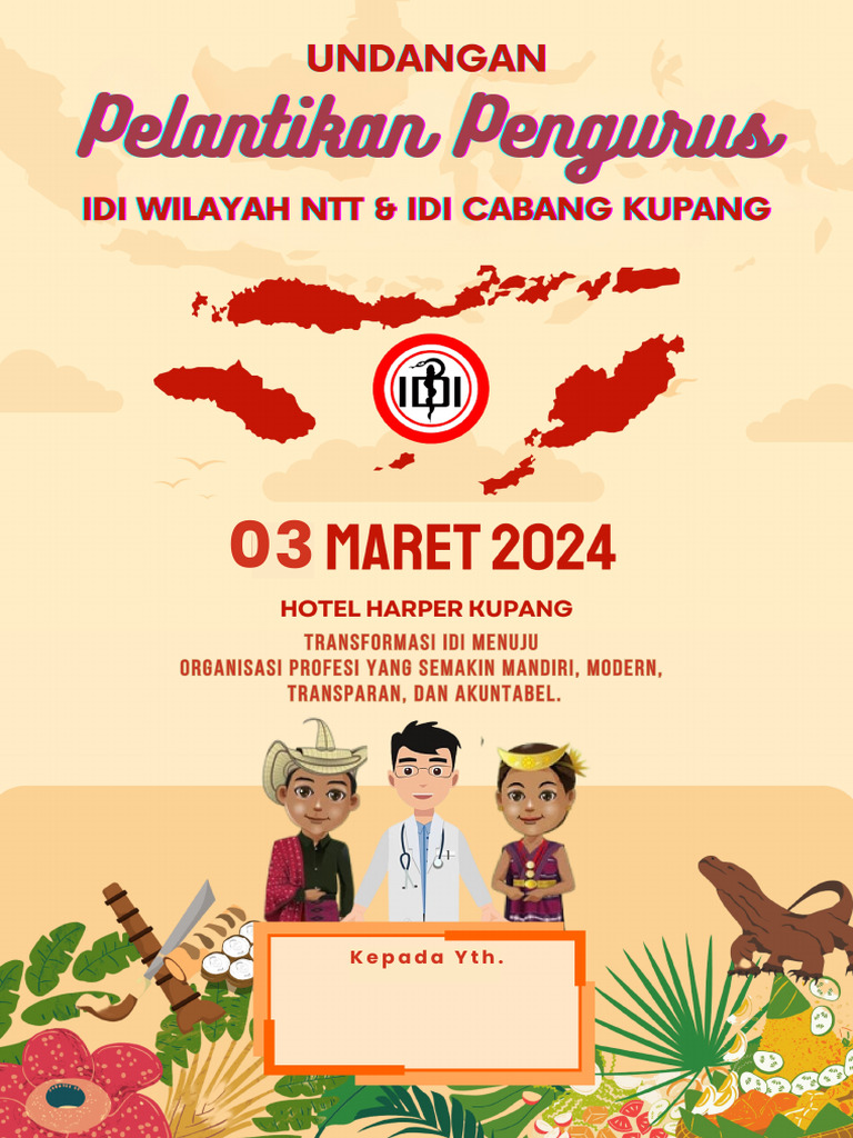 Undangan IDI NTT Revisi 4 | PDF