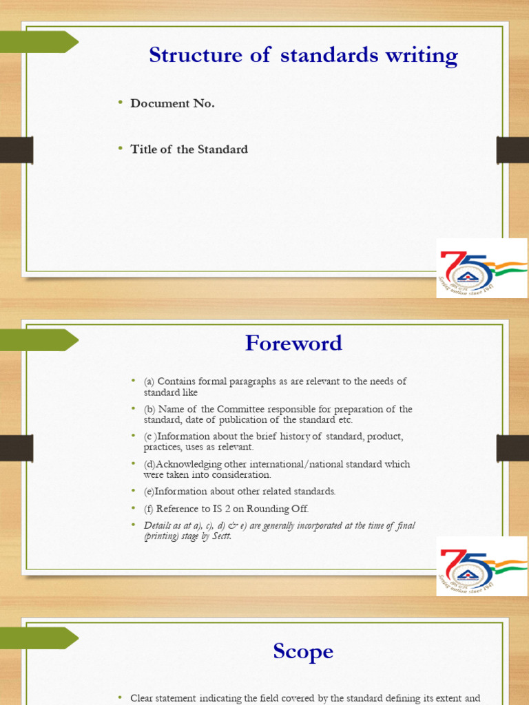 Standards Writing Guide | PDF | Technology & Engineering