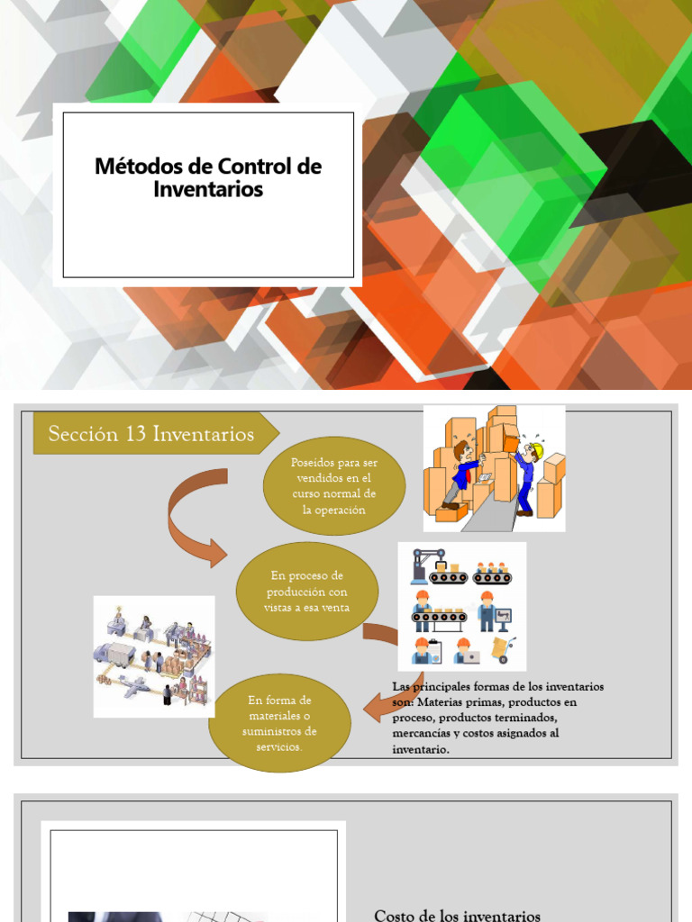 Métodos de Control de Inventarios | Descargar gratis PDF | Inventario ...