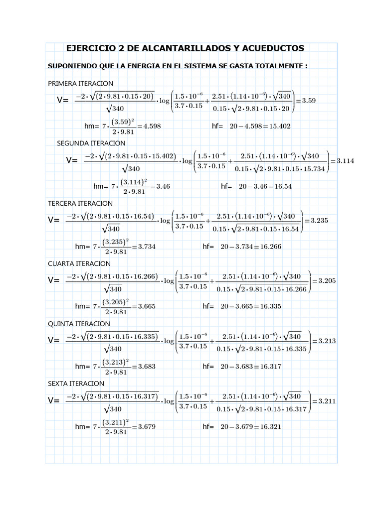 Alcantarillados 2 | PDF