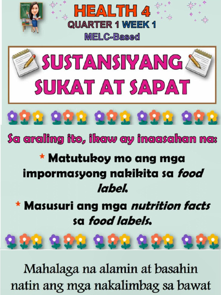 Q1-Health Week 1 | PDF