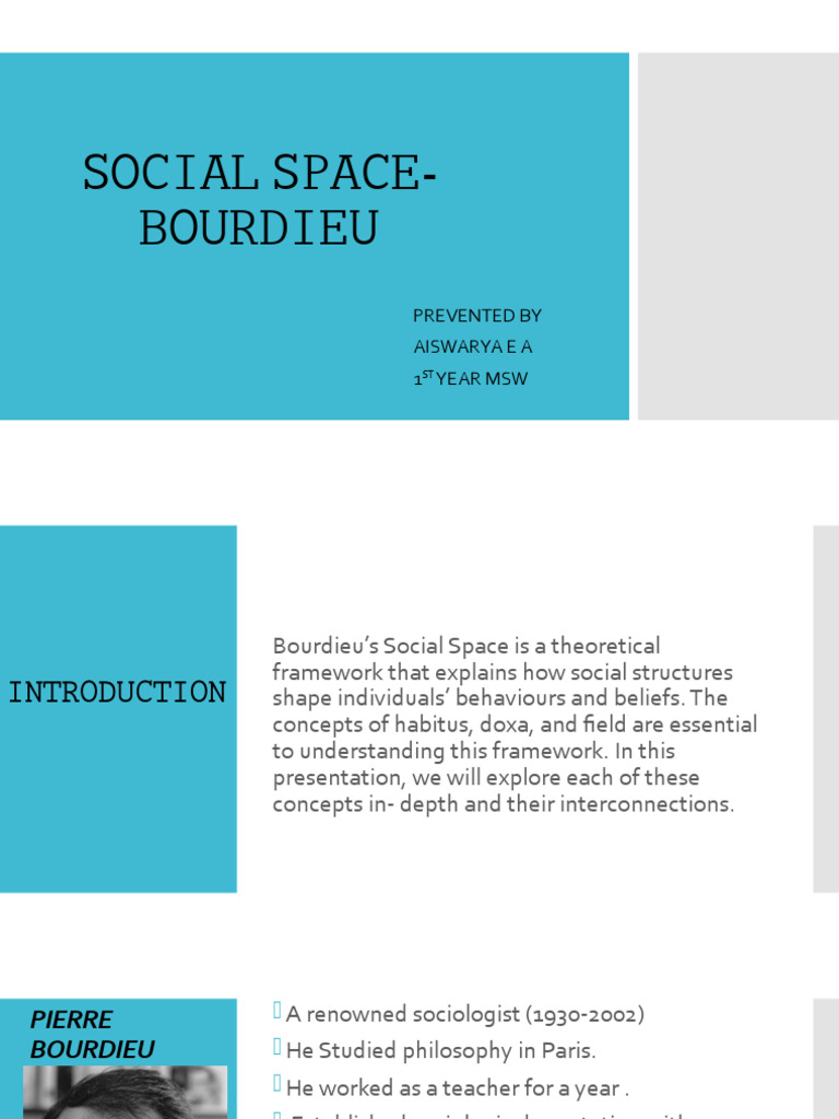 Social Space - Aiswarya E A | PDF | Behavioural Sciences | Science