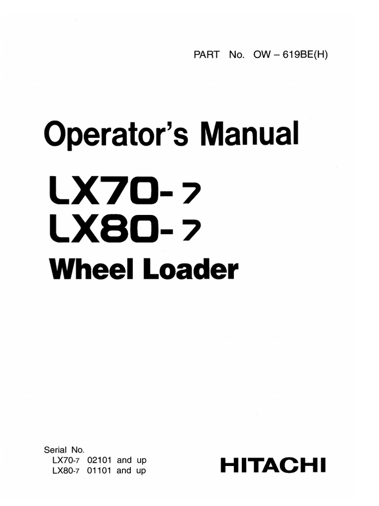 LX80-7 Om | PDF