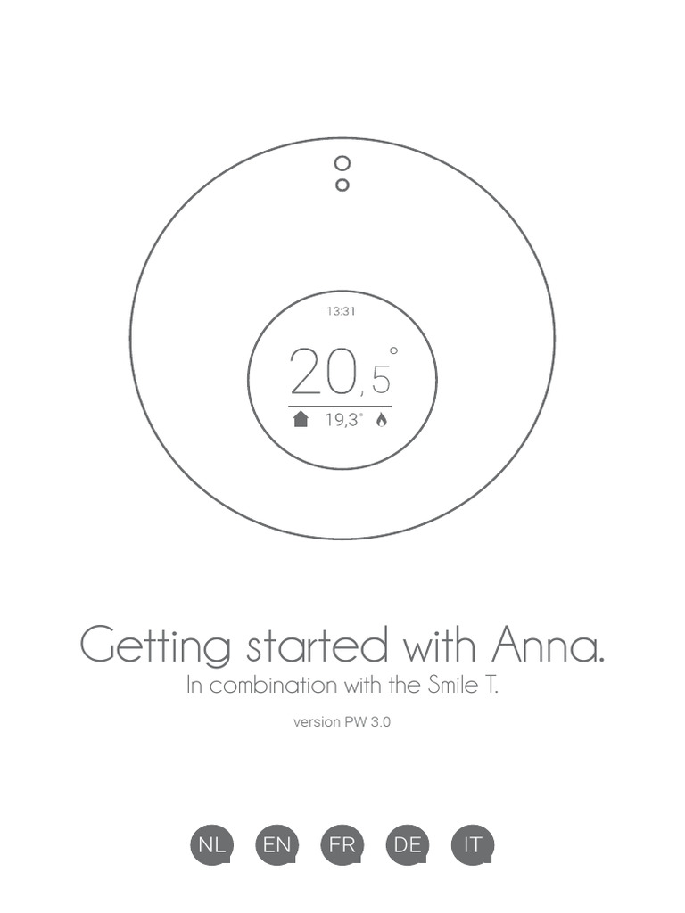 Plugwise User Manual Anna 24V ML | PDF