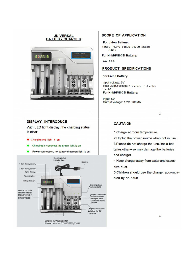Battery Charger | PDF
