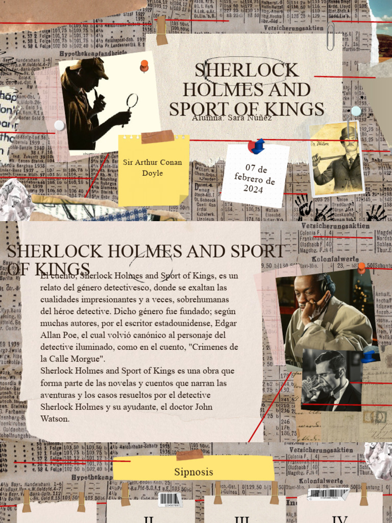Sherlock Holmes and Sport of Kings - Sara Núñez | PDF | Clásicos