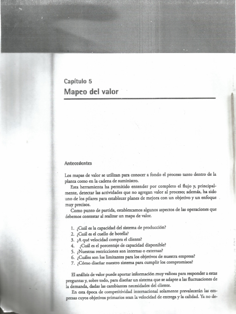 Mapa de Valor | PDF
