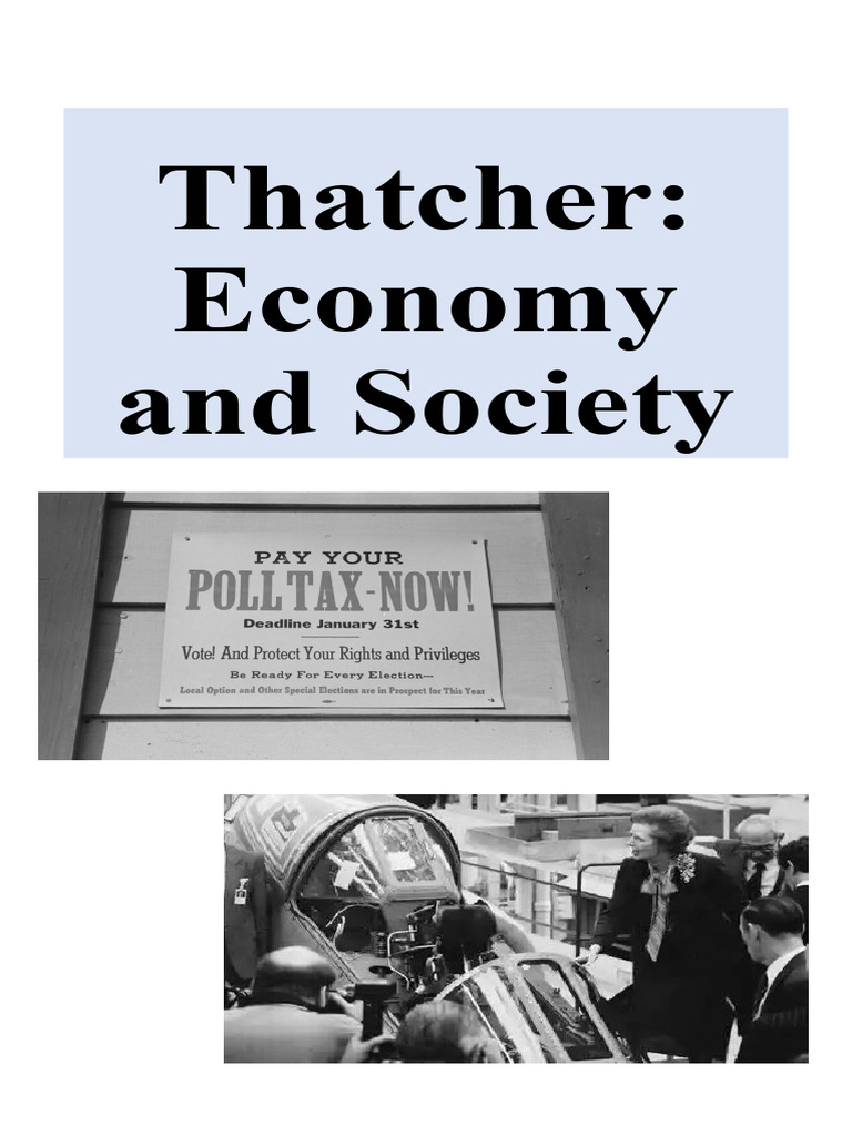Thatcher - Economy and Society Workbook | PDF | Inflation | Margaret ...