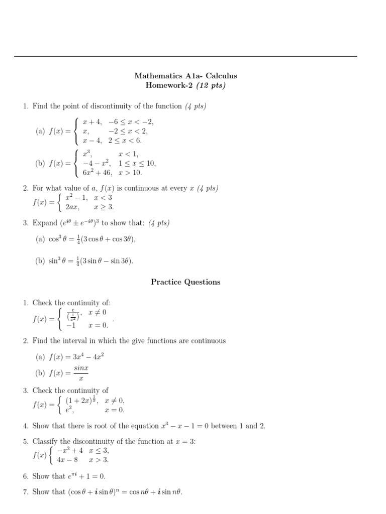 Homework 2 1 | PDF