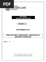 Grade 12 English FAL Essay Instructions | PDF