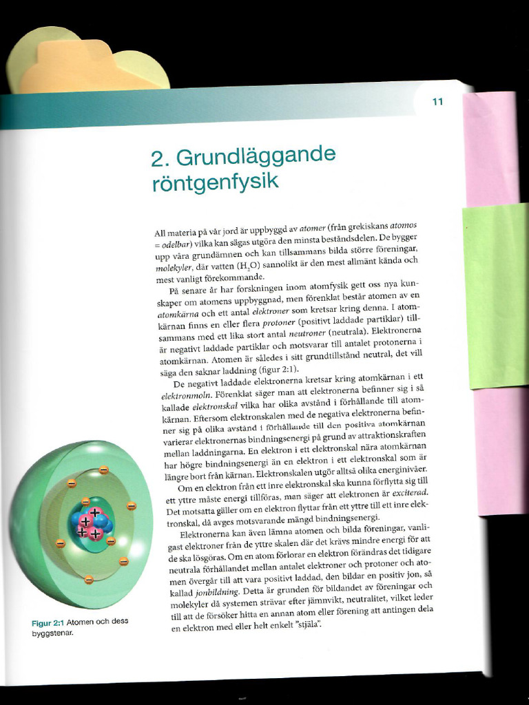 Röntgenstrålning Boken Sid11-22 | PDF