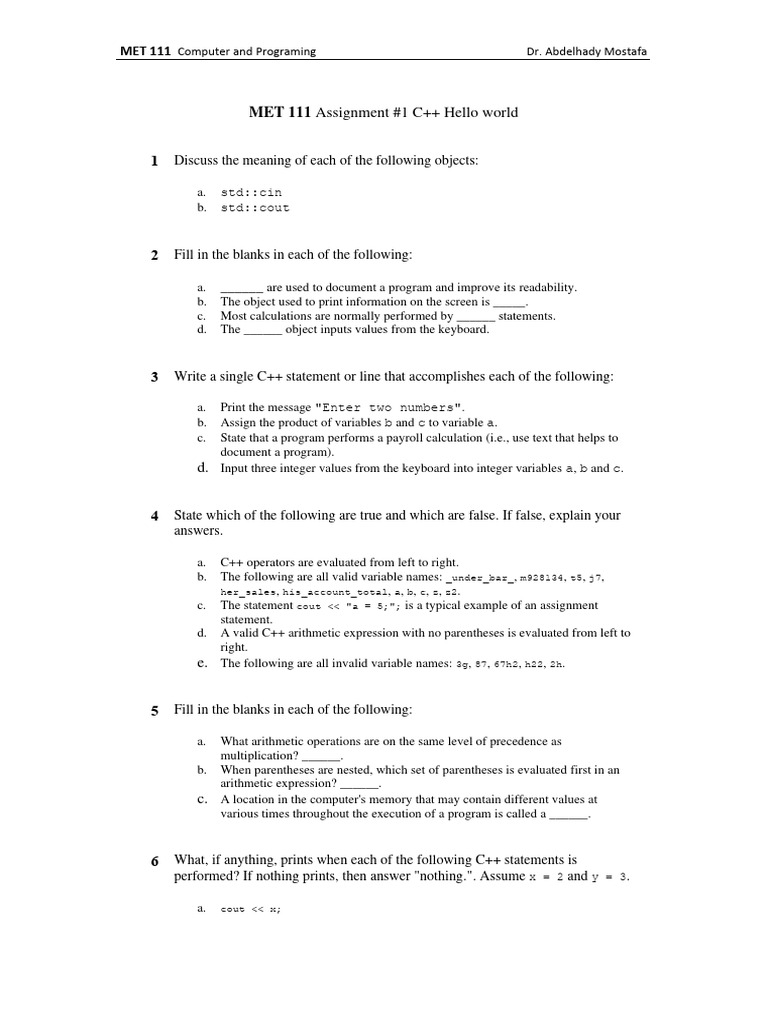 Assignment 1 | PDF | Computing | Software Engineering