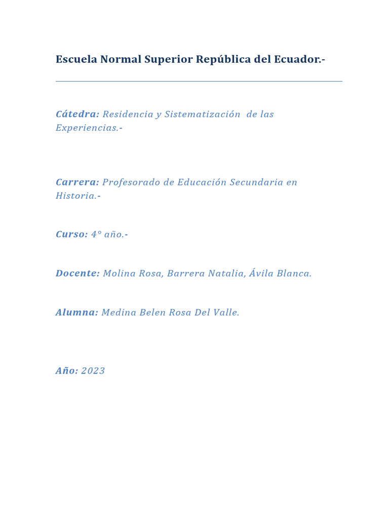 Coloquio Final | PDF | Enseñando | Maestros