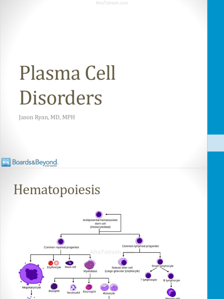 Plasma Cell Disorders Atf | PDF | Multiple Myeloma | Medical Specialties