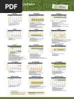 Calendario UPN 2025 | PDF