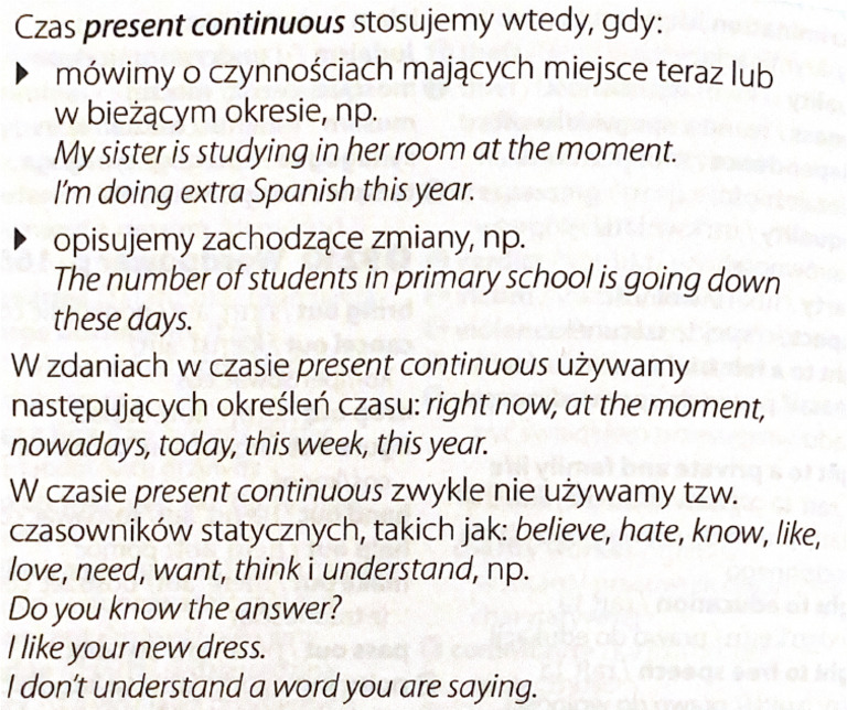 Present Continuous Yeah | PDF