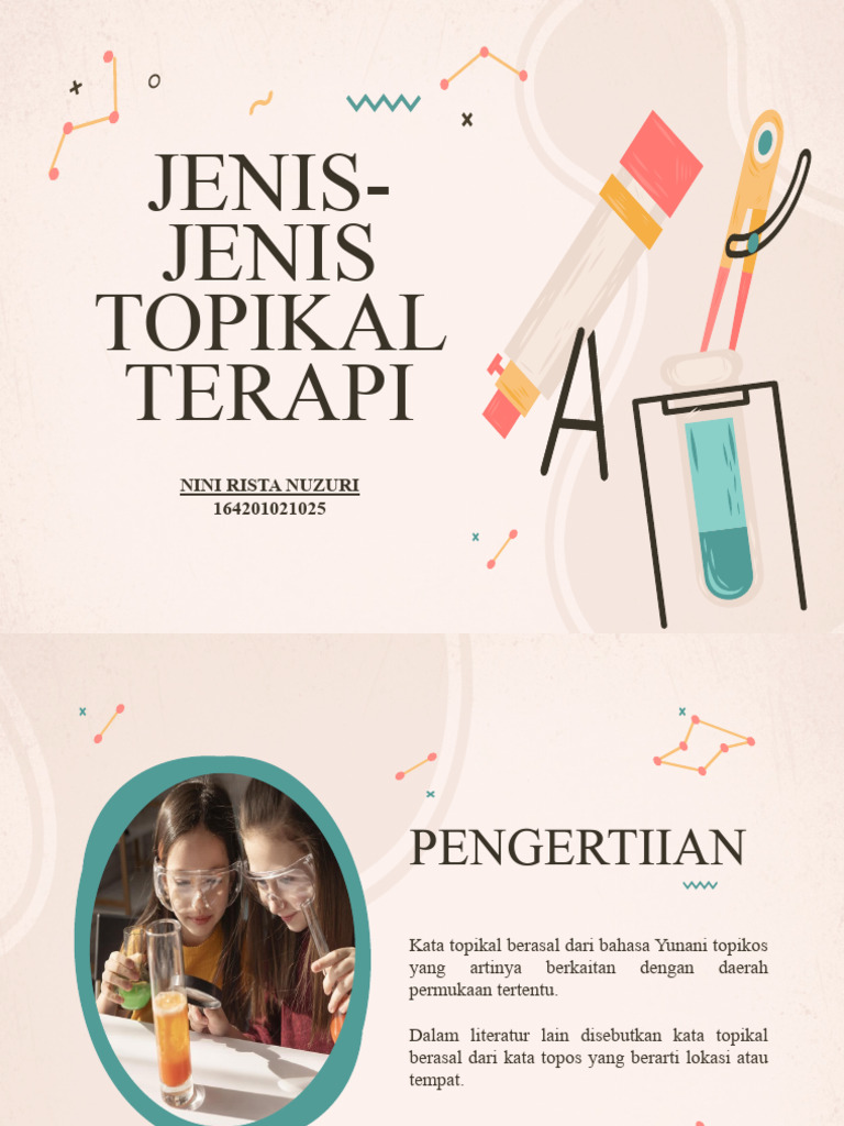 JENIS-JENIS TOPIKAL TERAPI | PDF